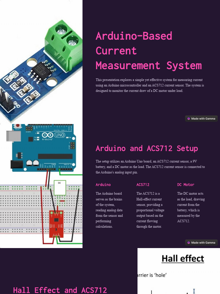 Arduino Based Current Measurement System | PDF | Arduino | Sensor