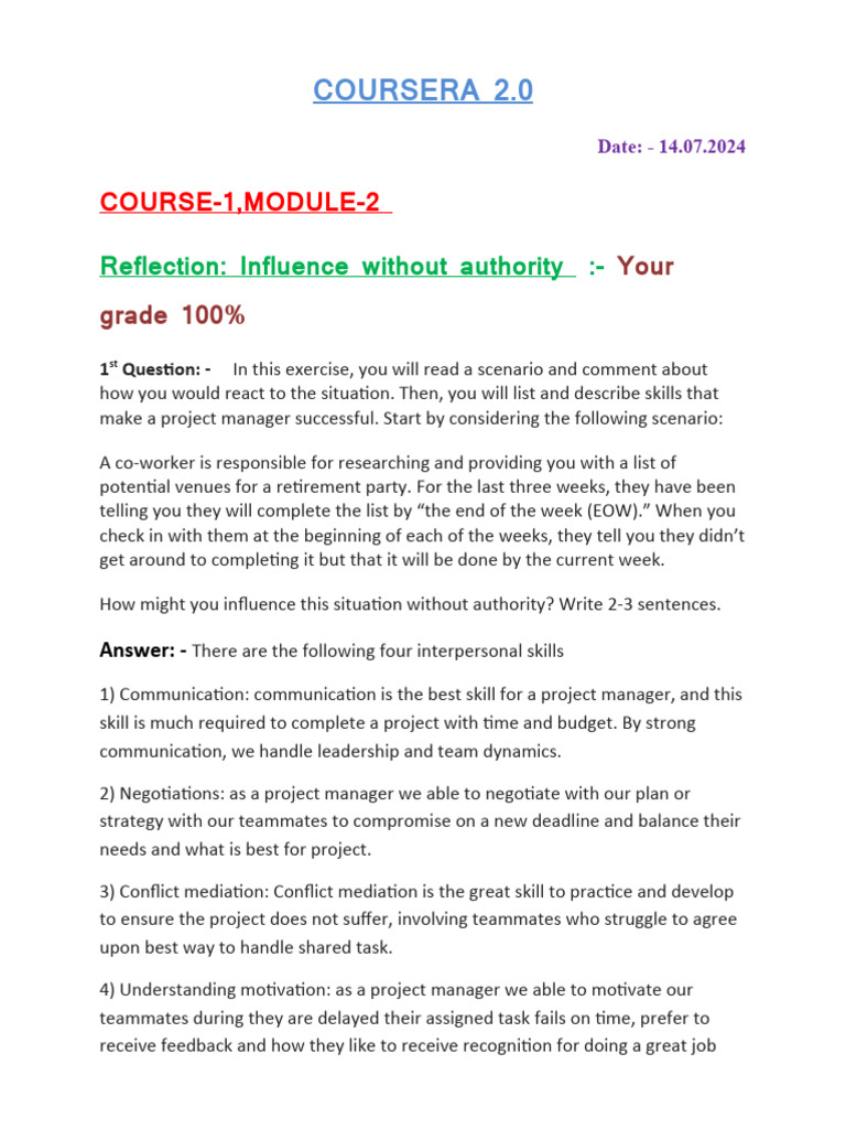 Course-1_Module-2 | PDF | Project Management | Simulation