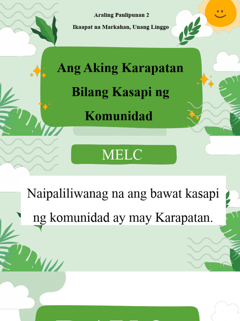 AP PPT Q4 Week 1 | PDF