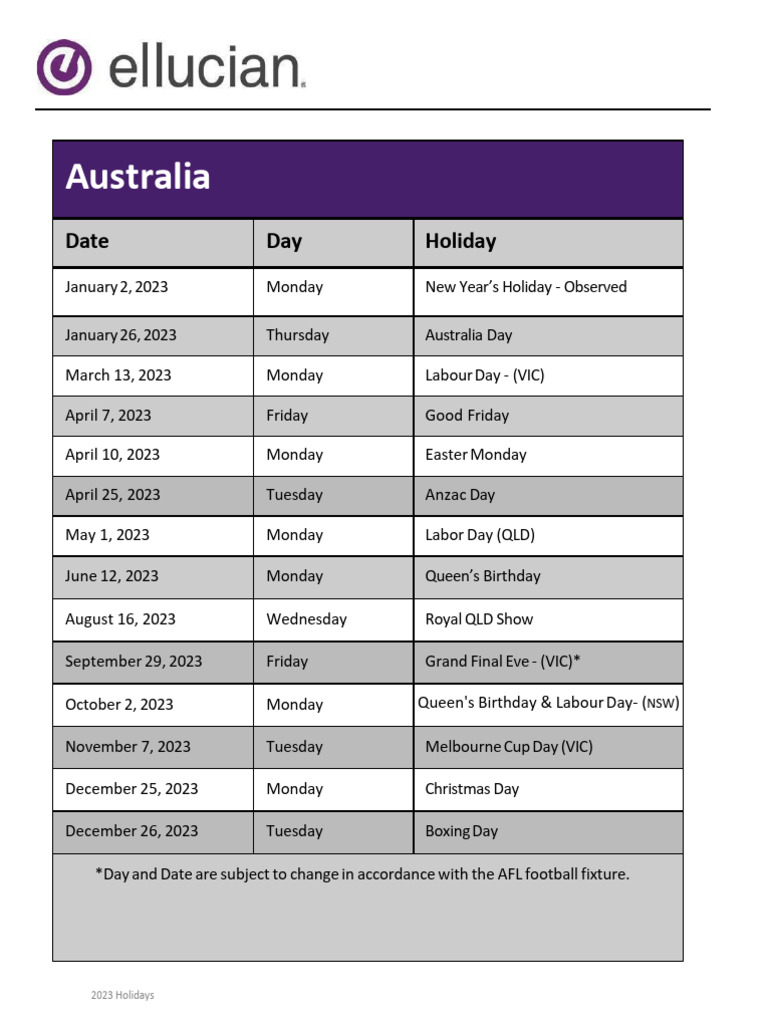 2023 Holiday Calendar | PDF | Holidays | Easter