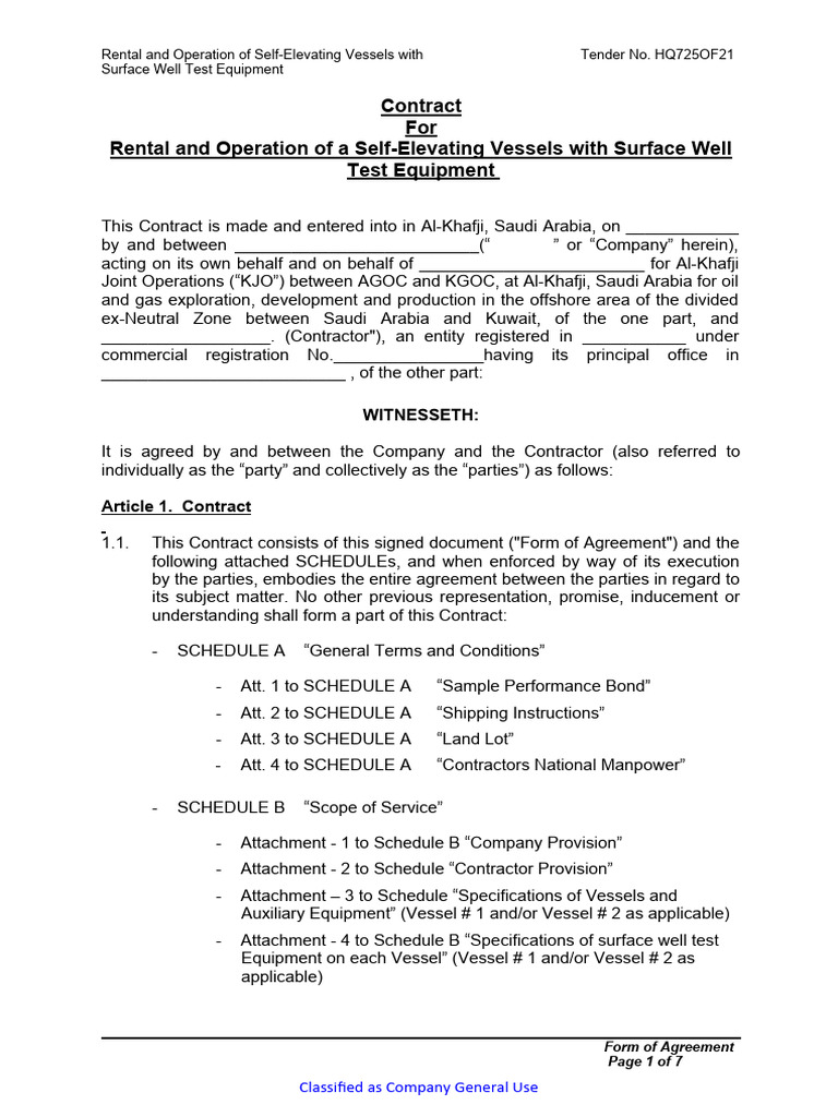 28-Form of Agreement | PDF | Taxes | Value Added Tax