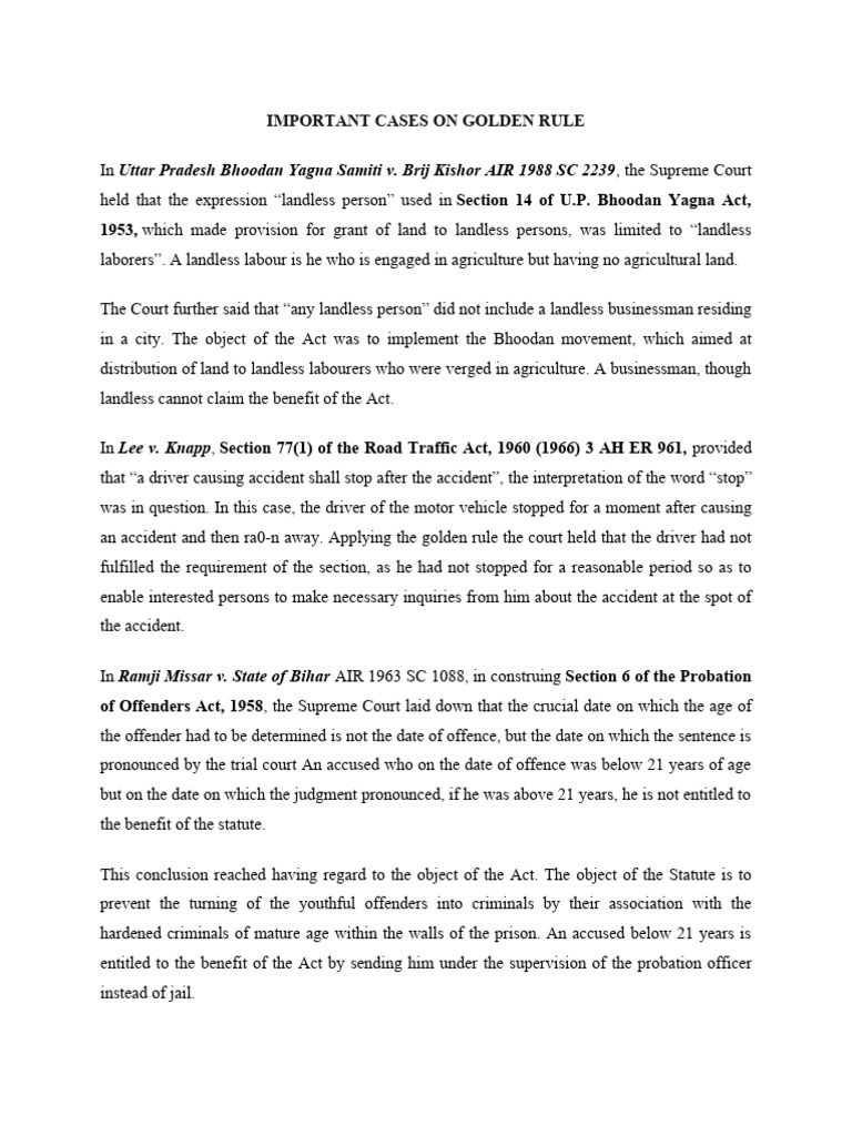 Indian Cases | PDF | Government | Crimes