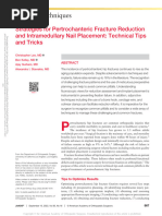 Modified Henry Approach to Distal Radius | PDF | Hand | Human Anatomy