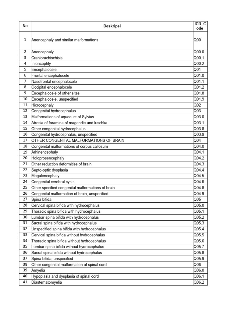 Kongenital Diagnosa Berdasar Icd X Pdf Heart Valve Vein