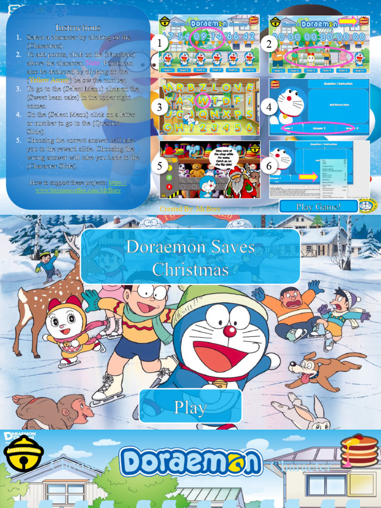 Doraemon Saves Xmas - Talk About 3-Speaking | PDF