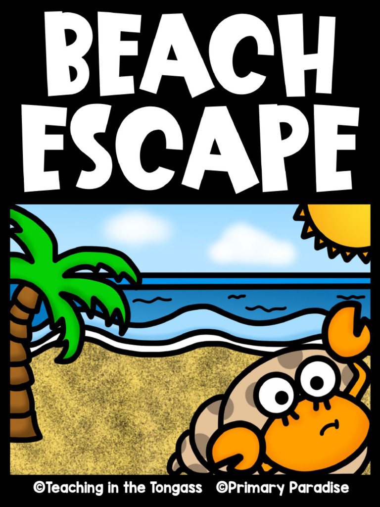 12 Beach Printable Escape | PDF