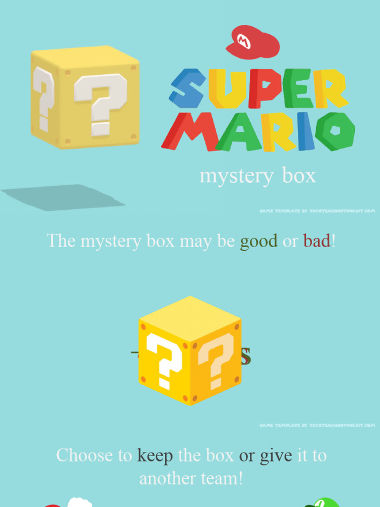 Super Mario Mystery Box-HOBBIES | PDF | Sports | Leisure