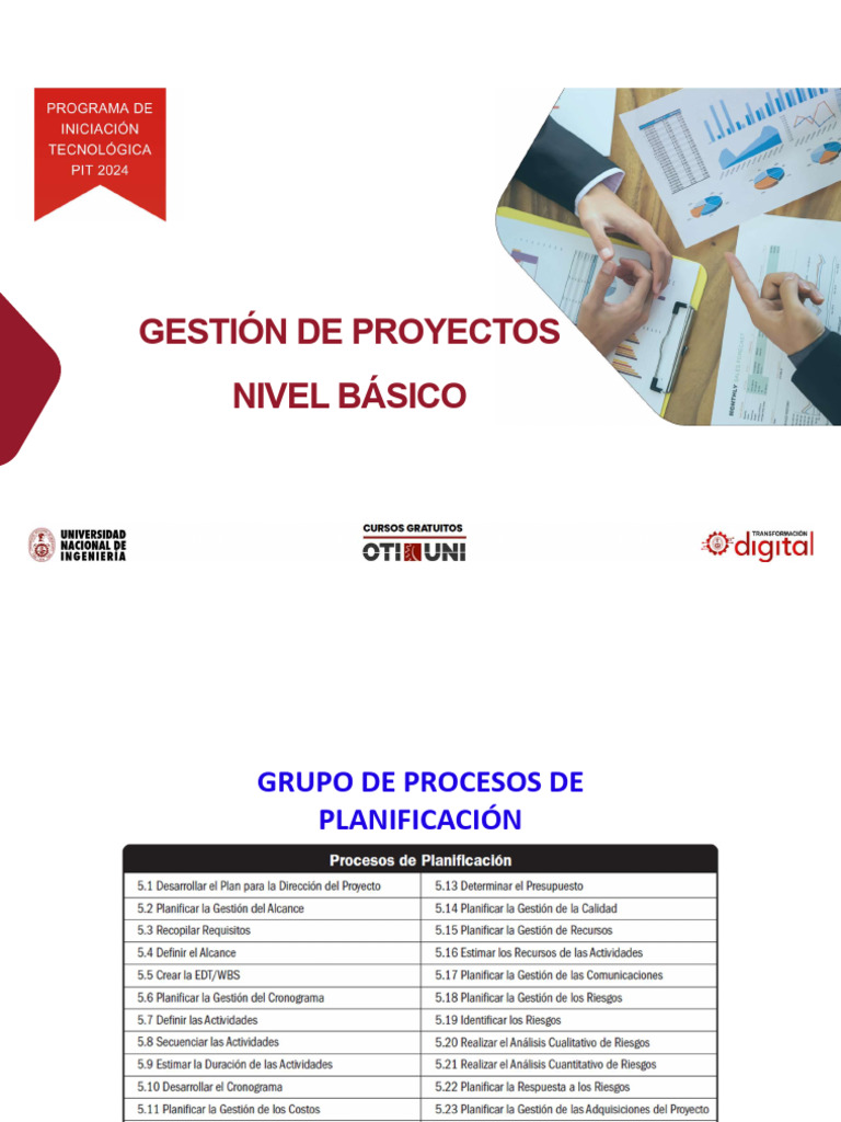 1-5 Procesos de Planificación - Plan de La DP y El Acance Del Proyecto | PDF | Gestión de ...
