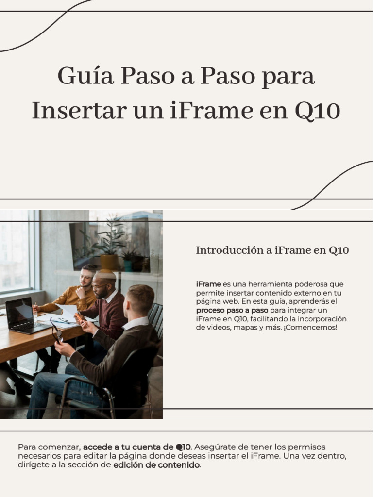 Slidesgo Guia Paso A Paso para Insertar Un Iframe en q10 20240803001511e0kq | PDF