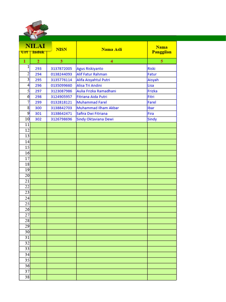 Raport Kelas III | PDF