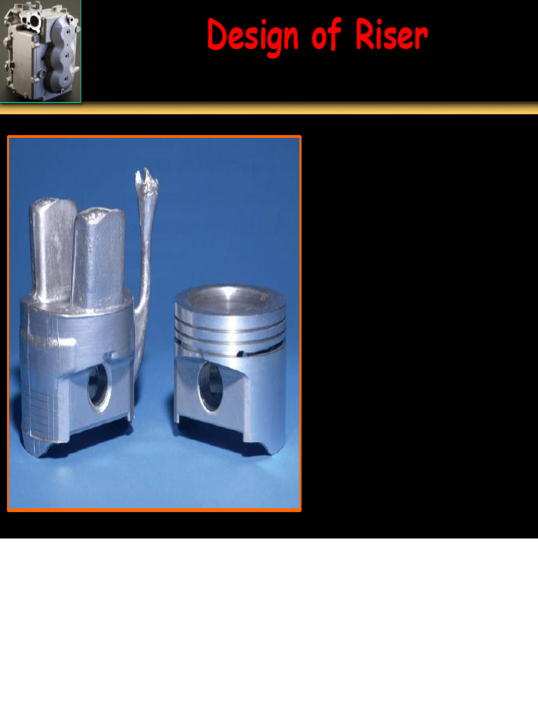 Design of Riser | PDF | Casting | Materials Science