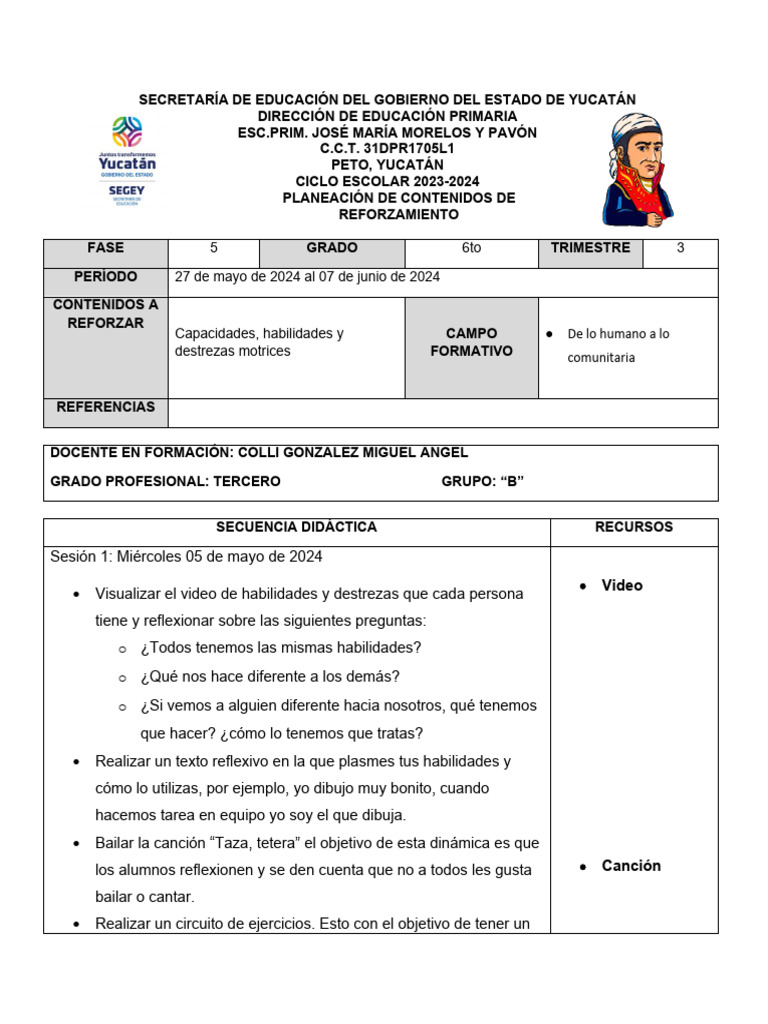 Capacidades, Habilidades y Destrezas Motrices | PDF | Aprendizaje ...