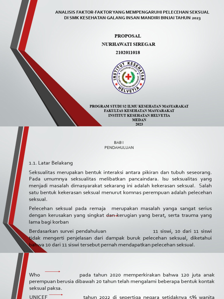 Presentasi Proposal | PDF