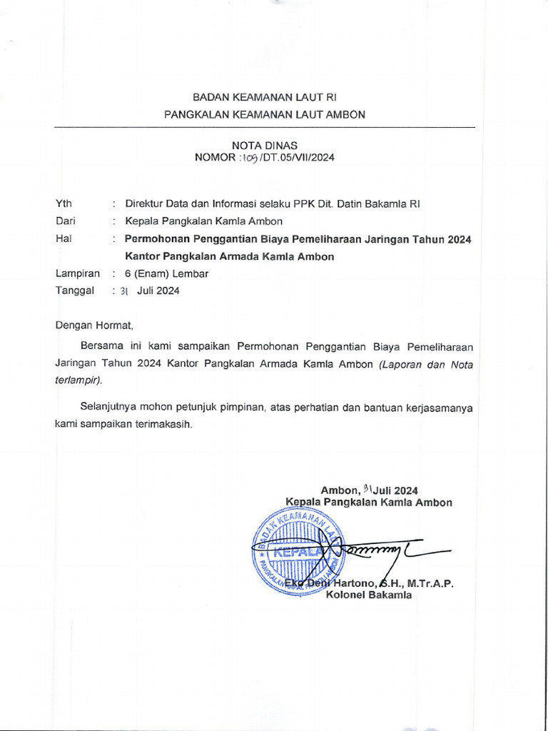 Harjar Datin 2024 | PDF