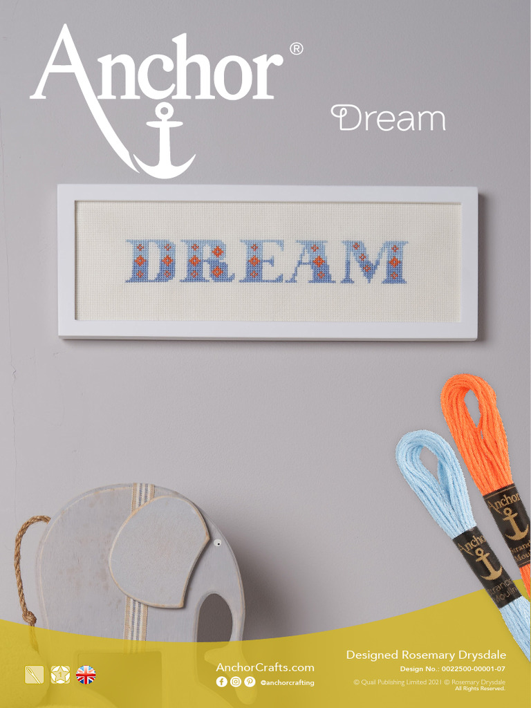 Anchor Dream 0022500 00001 07 Downloadable PDF - 2 | PDF | Embroidery | Textiles