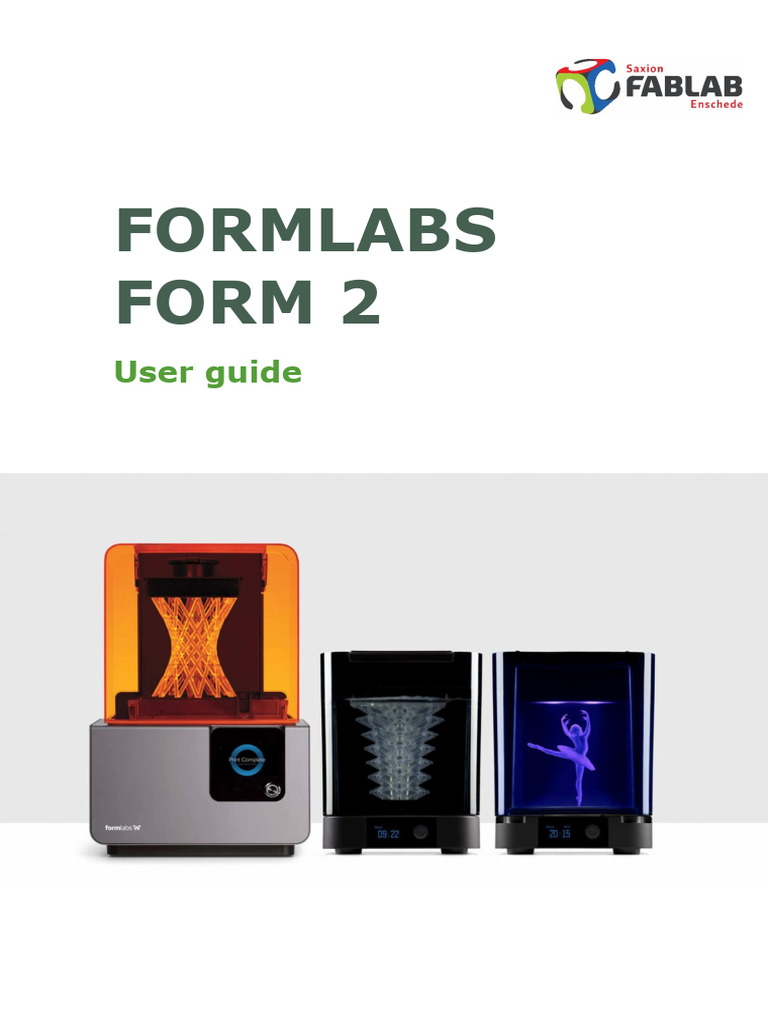 Manual-Formlabs-Form-2 | PDF