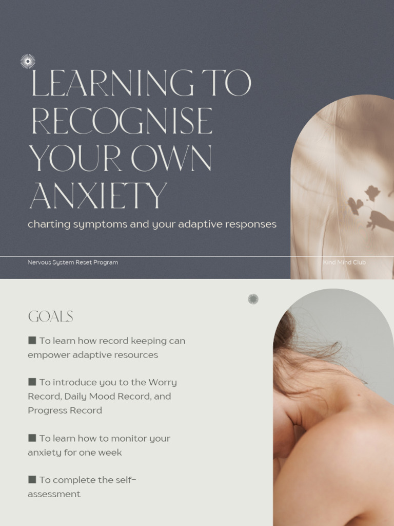 Anxiety Record-Keeping Guide | PDF | Anxiety | Mental Health
