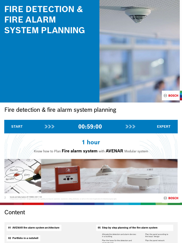 Fire Detection and Fire Alarm System Planning v2 51527 | PDF | Sensor ...