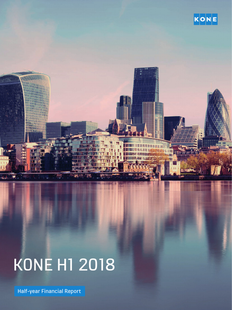 KONE H1 2018 Half-Year Financial Report Tcm17-74764 | PDF | Equity ...
