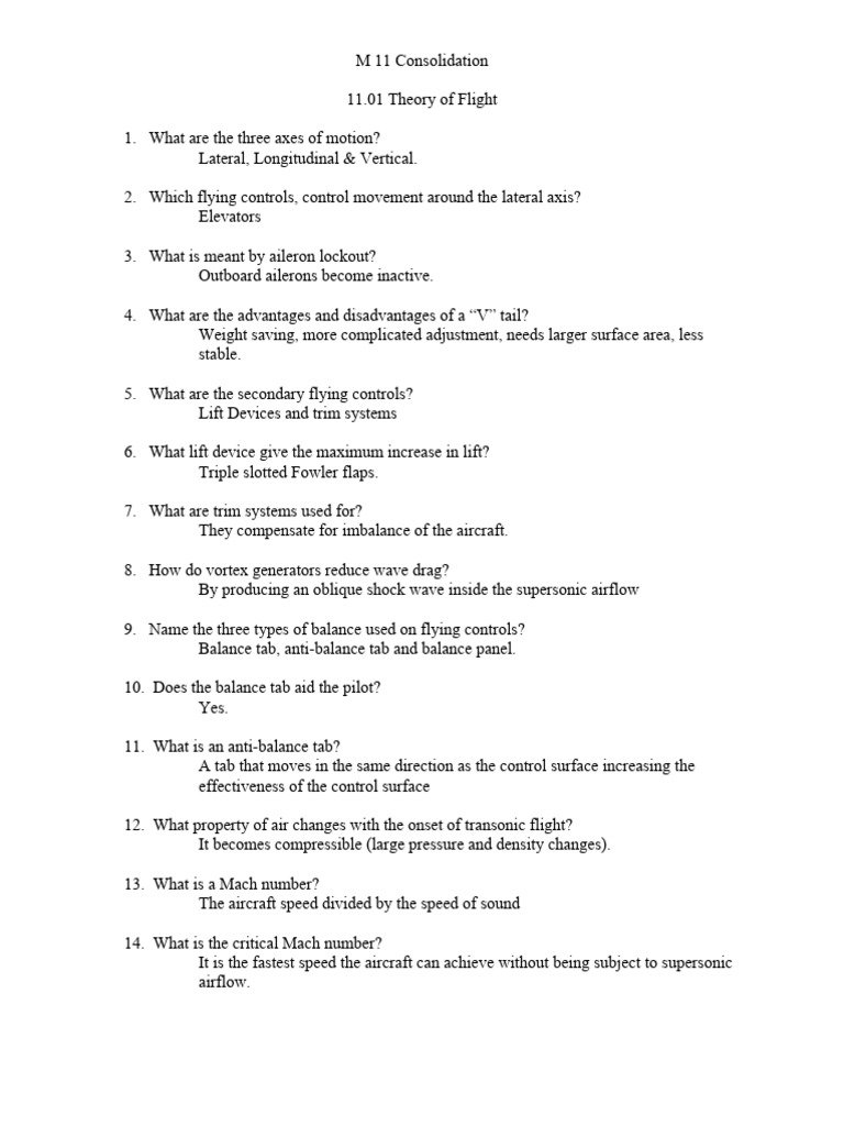 Theory of Flight: Key Concepts | PDF | Flight Control Surfaces | Drag ...