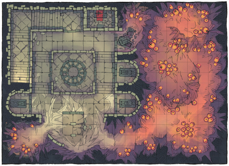 Infested Crypt - 22x16 | PDF