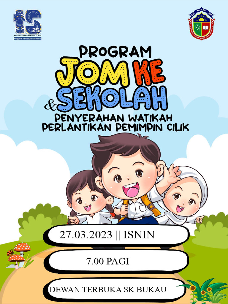 Buku Program Jom Ke Sekolah 2023 | PDF