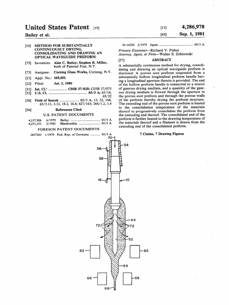 1981 - US4286978 - Method For Substanially Continuously Drying ...