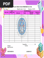 PAUD 2025 2026 Prota Prosem RPPM Modul | PDF