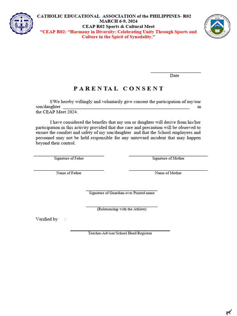 Parental-Consent-Form-1 | PDF