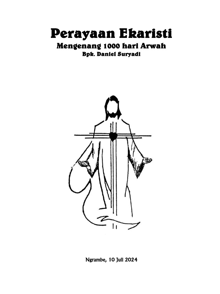 MISA ARWAH 1000HR Harian | PDF