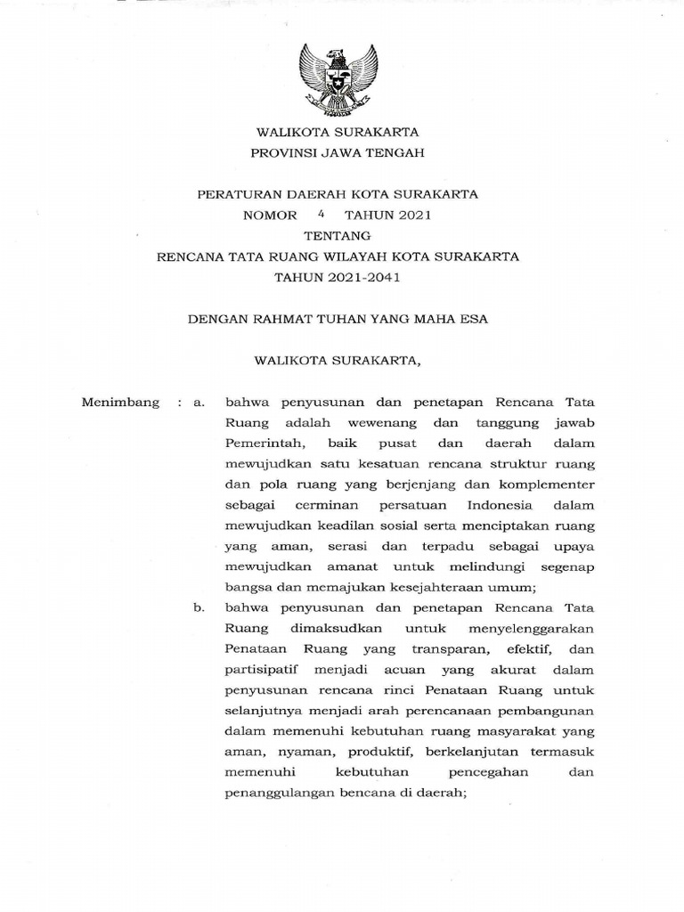 PERDA_NO_4_TAHUN_2021 | PDF