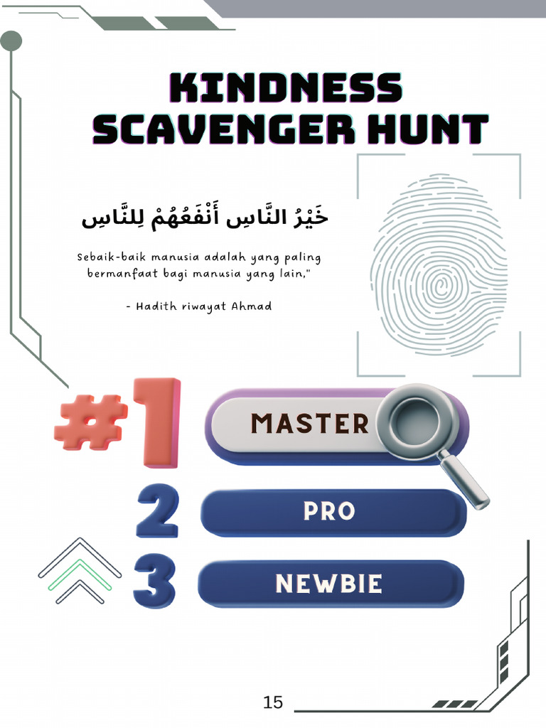 Kindness Scavenger Hunt MQPJ | PDF