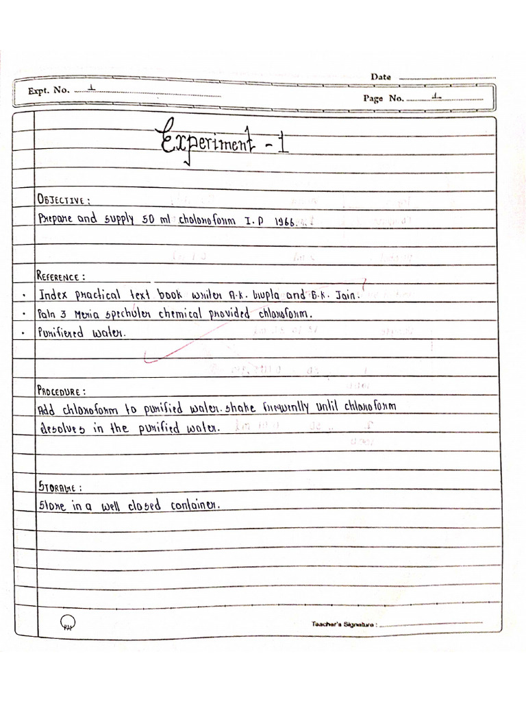 Practical Pharmaceutics D.pharma 1st Year | PDF