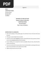 UCE ICT Paper 2 Practical 2024 | PDF | Computer File | Computing