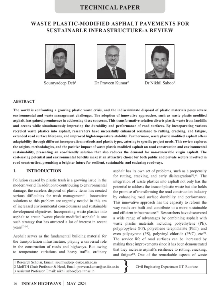 IH May 2024 | PDF | Recycling | Plastic