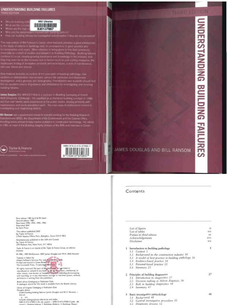 Understanding Building Failures | PDF