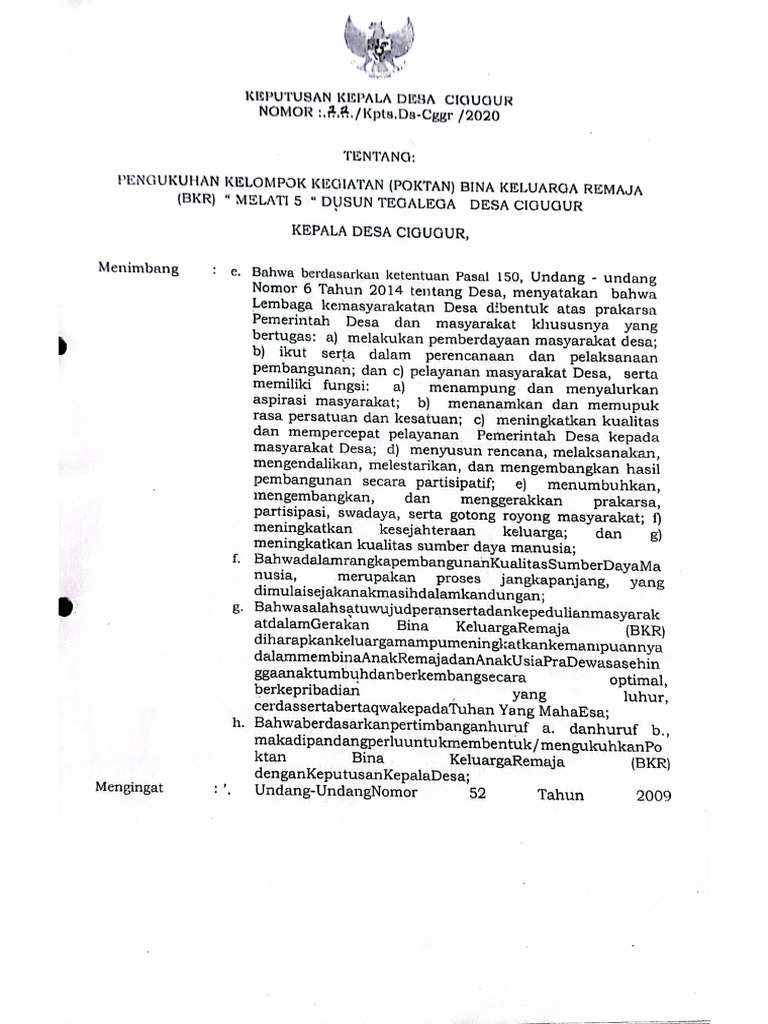 SK BKR MELATI 5_CIGUGUR | PDF