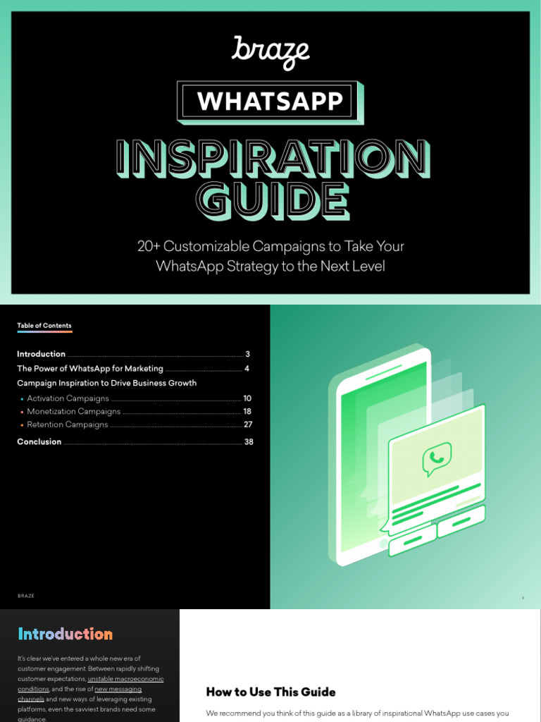 WhatsApp Inspo Guide FINAL | PDF | Brand | Customer Experience