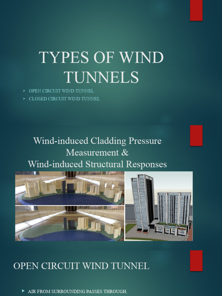 Types of Wind Tunnels | PDF | Force | Wound