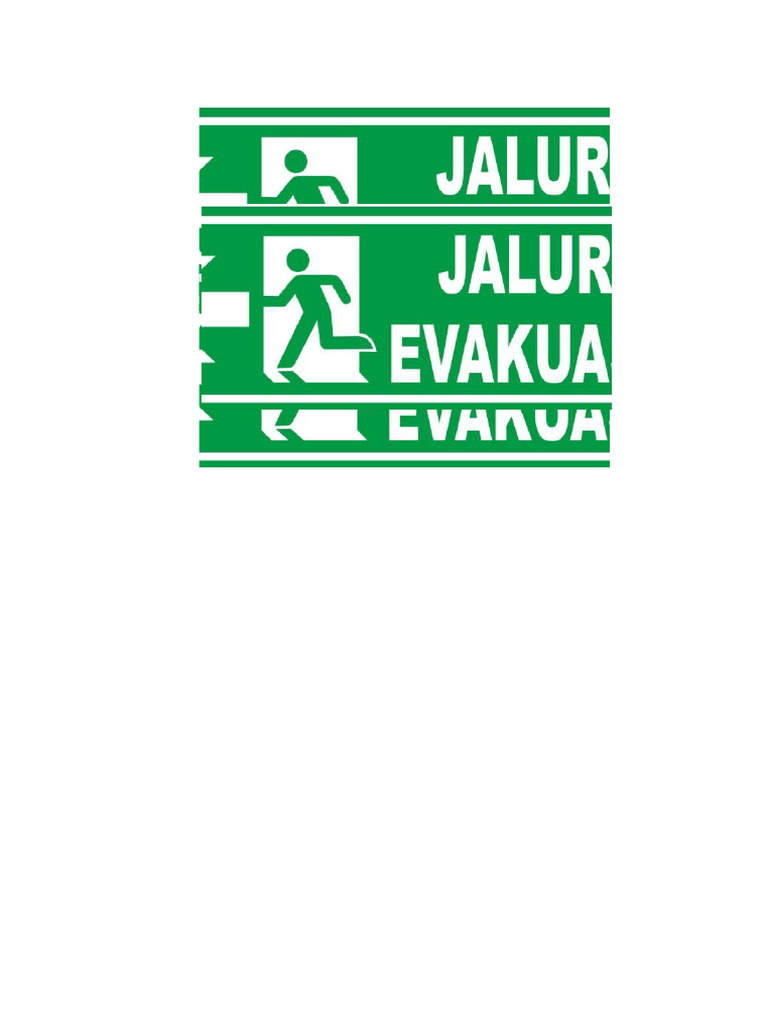 Jalur Evakuasi | PDF