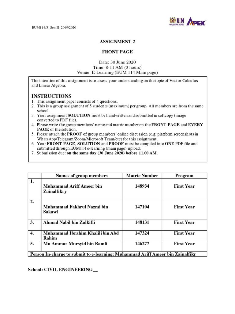 GRP 17 Muhd Ariff Ameer | PDF | Mathematical Objects | Mathematical ...