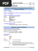 Diversey MSDS - Virex Ii 256 PDF | PDF