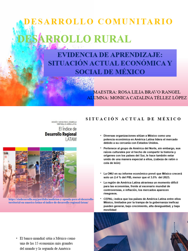 Desarrollo Comunitario | PDF | México | America latina