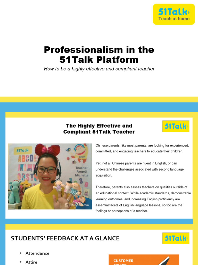 Professionalism_2021_Module (1) | PDF | Teachers | Classroom