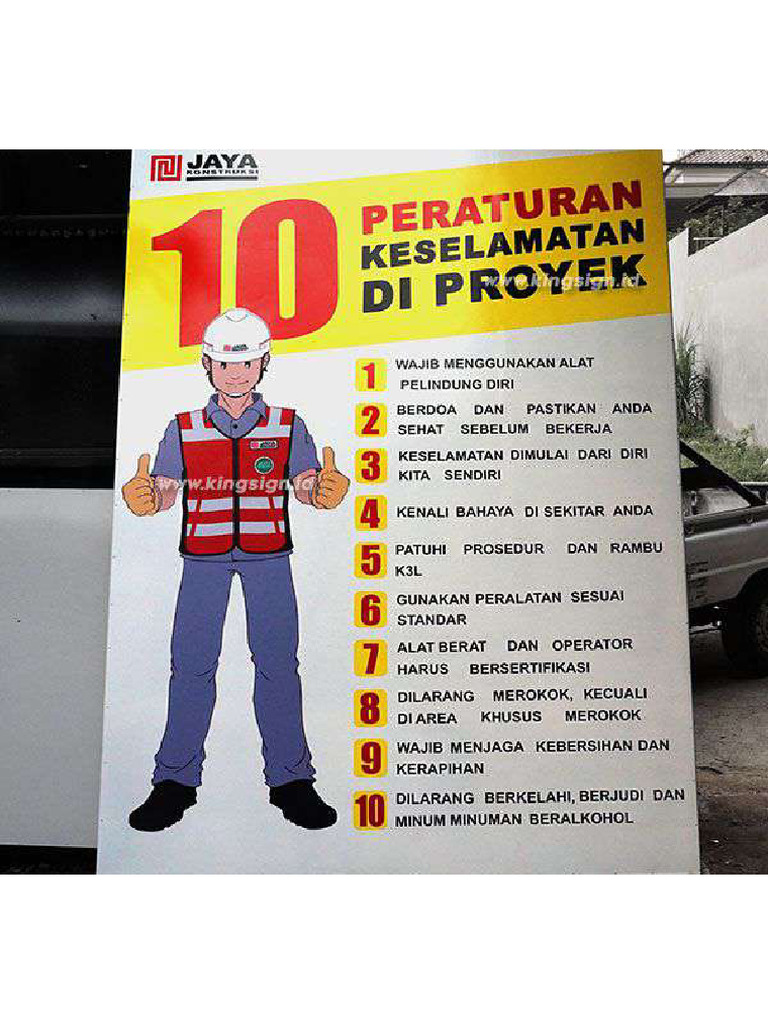7 Safety Sign Papan Informasi k3 Peringatan Safety Sign Contoh Papan ...