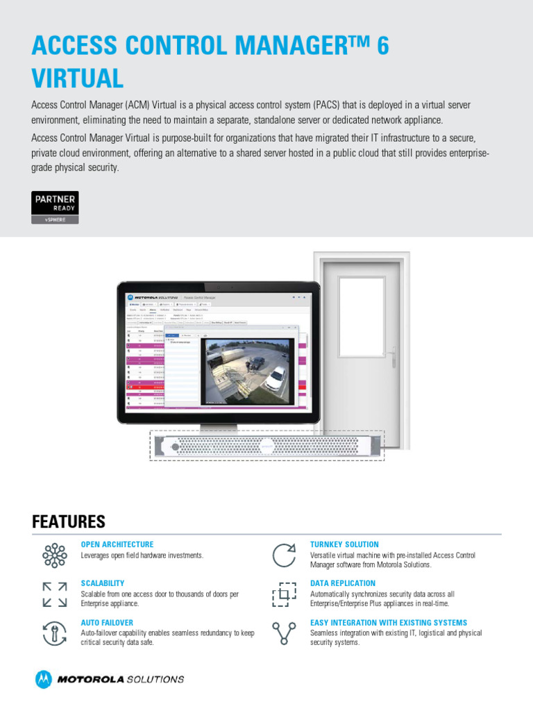 Avigilon. Acm6 Virtual Datasheet | PDF | Cloud Computing | Hyper V