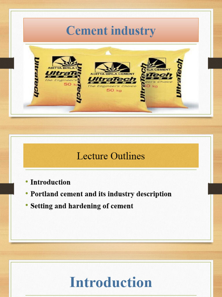 Cement Industry | PDF | Cement | Lime (Material)