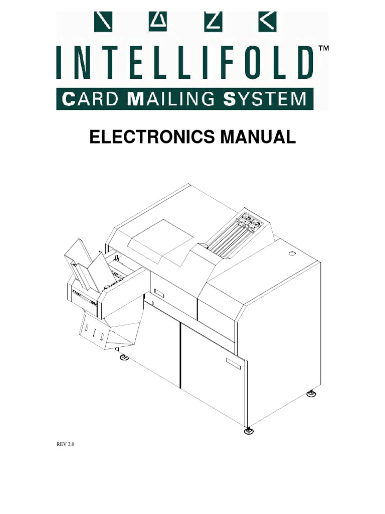 INTELLIFOLD ELECTRONICS MANUAL REV2.00(SHORT FEEDER) | PDF | Electrical ...