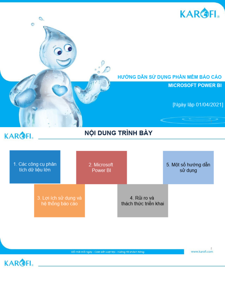KHO - BCL - hướng Dẫn Sử Dụng Power BI - v1 | PDF
