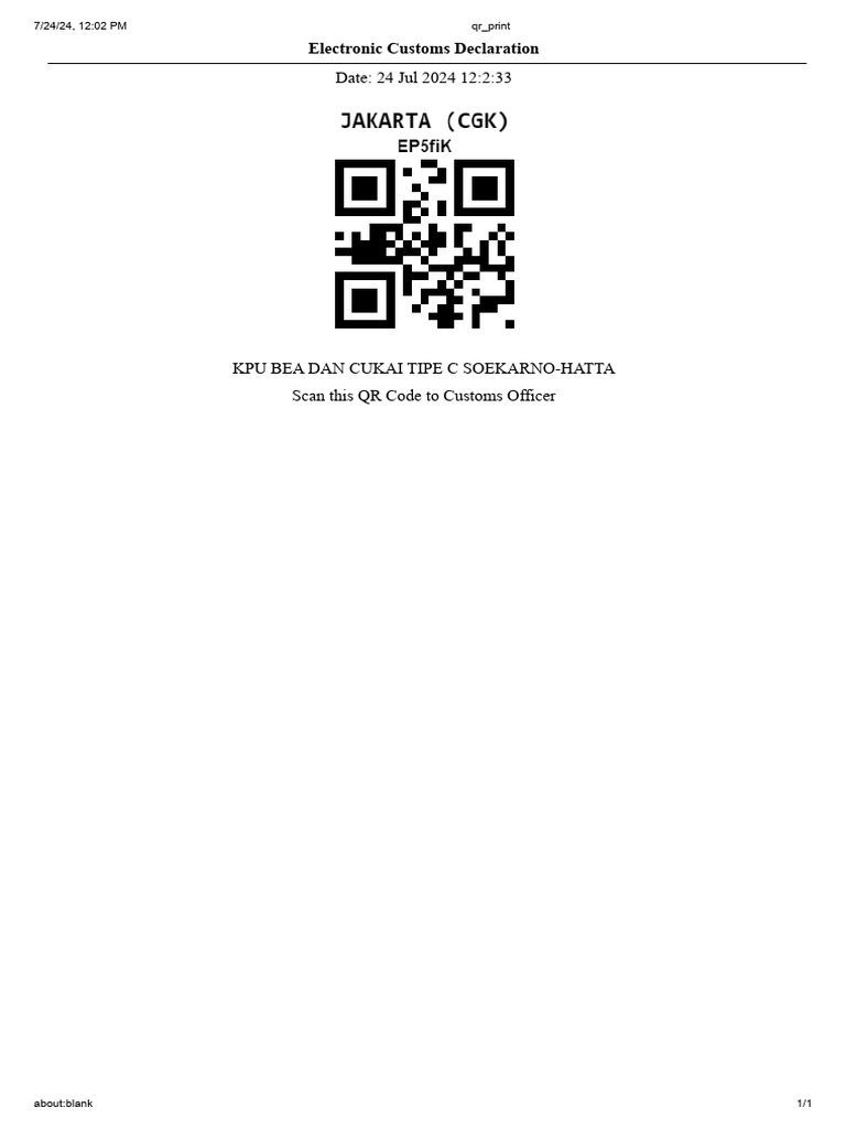 QR Print | PDF